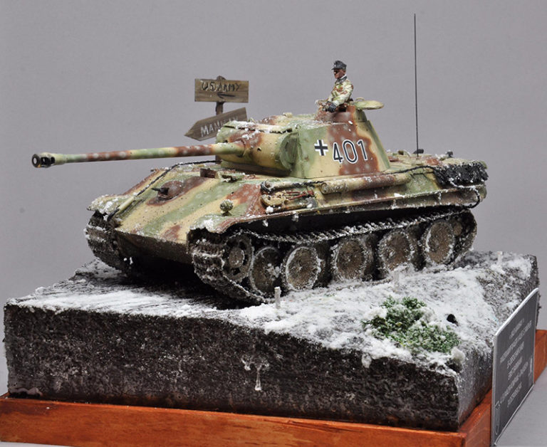 Char Panther dans les Ardennes – Clubamp